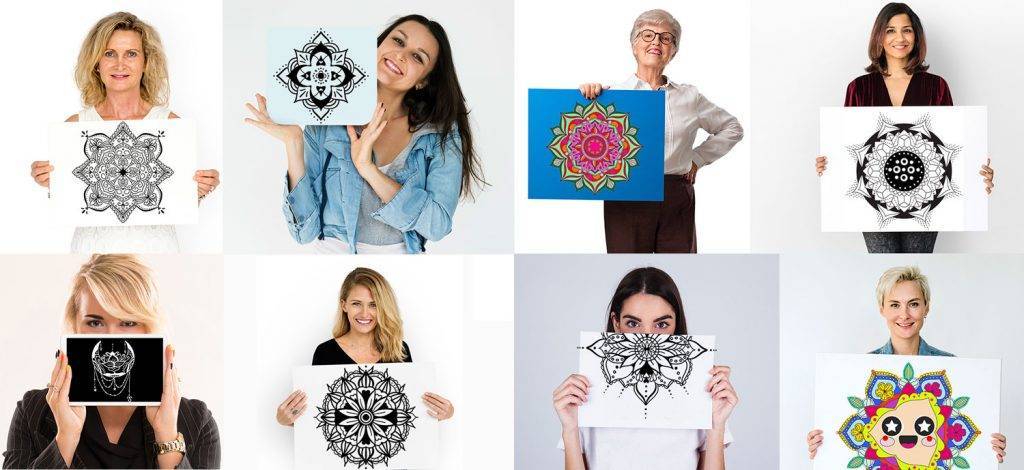 How to draw Mandala. Step by step guide - Full Bloom Club