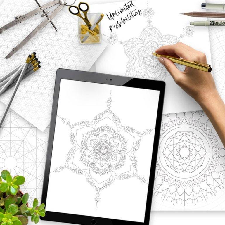 Mandala Creation Toolkit - Full Bloom Club