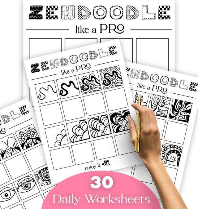 Zen Doodle Like a PRO - Full Bloom Club
