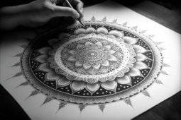 How to draw Mandala. Step by step guide - Full Bloom Club