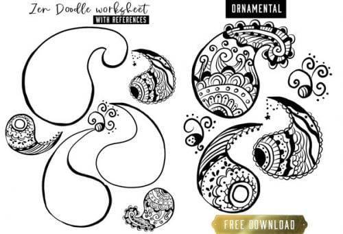 Unlock Inner Peace: 38 Easy Zen Doodle Patterns for Beginners - Full ...