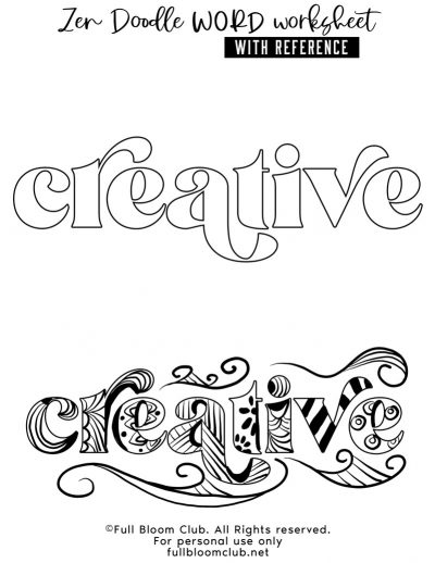 Amazing Zen Doodle Inspirations & Ideas - Full Bloom Club