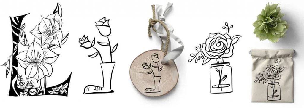 Botanical Line Art Mastery Toolkit New Special Up - Full Bloom Club