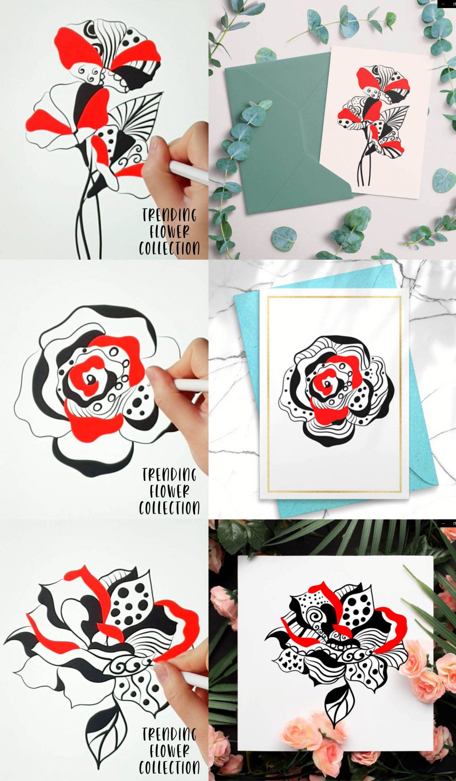 Botanical Line Art Mastery Toolkit New Special Up - Full Bloom Club