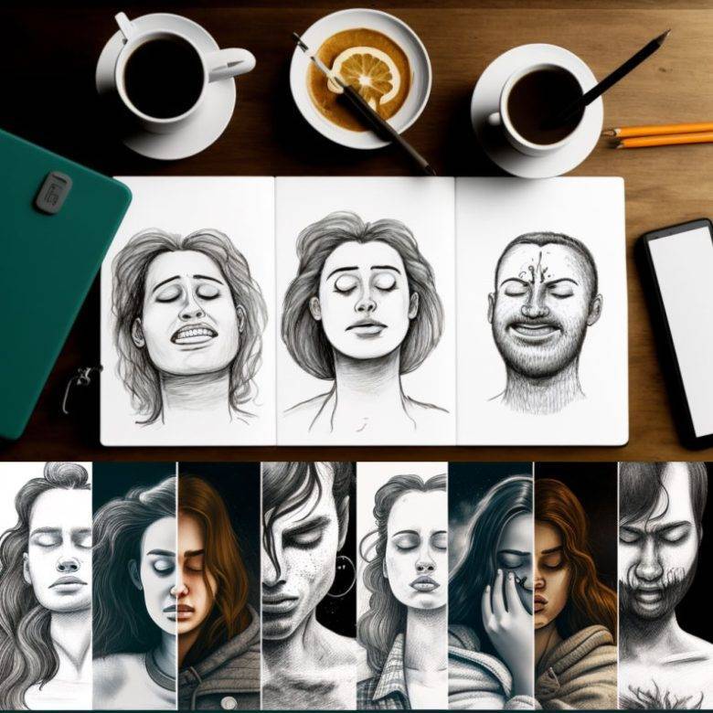 Drawing Ideas For Different Moods - Full Bloom Club