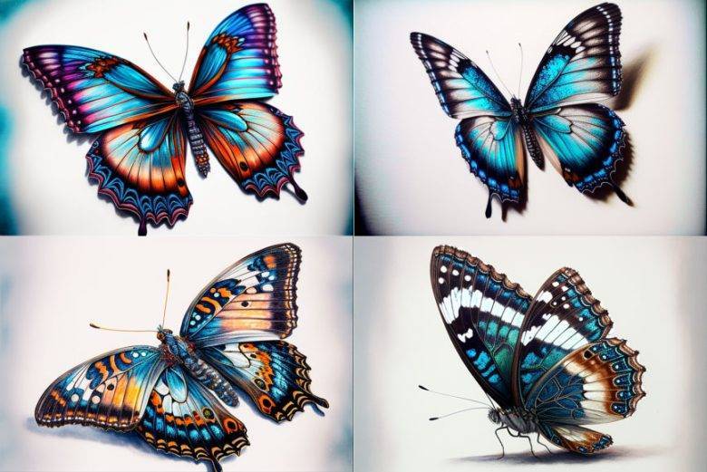 Master Butterfly Drawings in 5 Simple Steps - Full Bloom Club