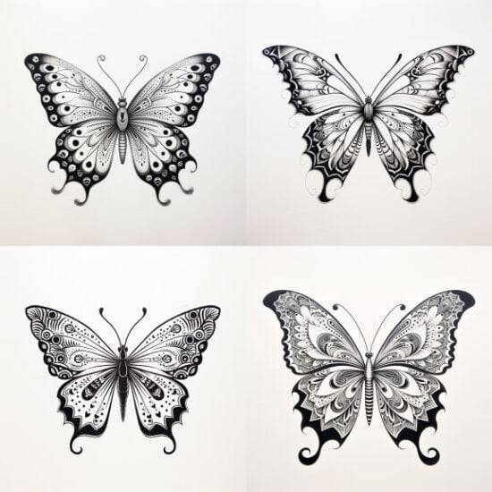 Master Butterfly Drawings in 5 Simple Steps - Full Bloom Club