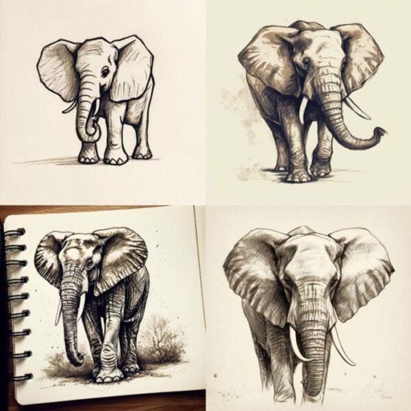 From Dumbo to Drawing Master: Create Funny and Cute Elephants in ...