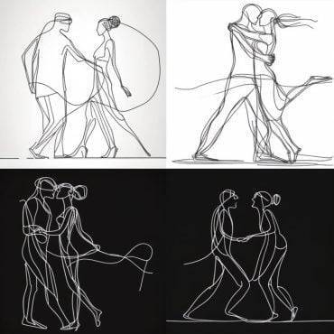 One Line Drawing: The Ultimate Guide & 129 Ideas For It - Full Bloom Club