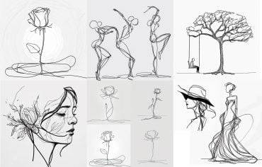 One Line Drawing: The Ultimate Guide & 129 Ideas For It - Full Bloom Club
