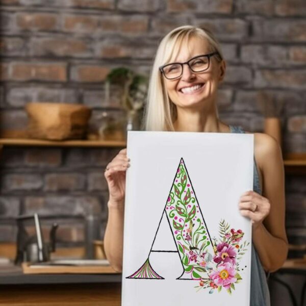 Enchanting Flower Alphabet - Full Bloom Club