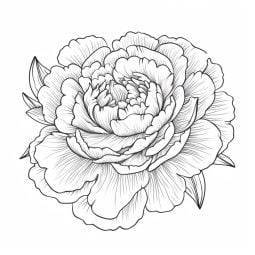 Learn the Secrets to Stunning Peony Flower Drawings - Full Bloom Club