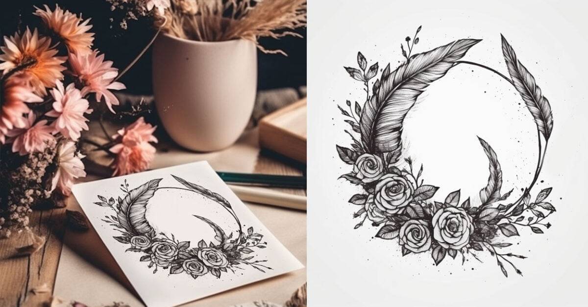 How to Draw Wreaths Easily in Just a Few Simple Steps - Full Bloom Club