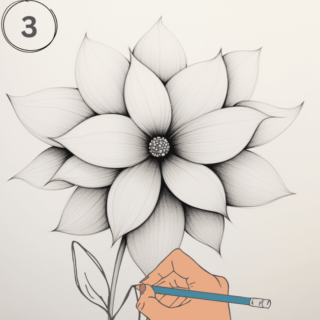 How to Draw a Flower: A Beginner's Guide - Full Bloom Club