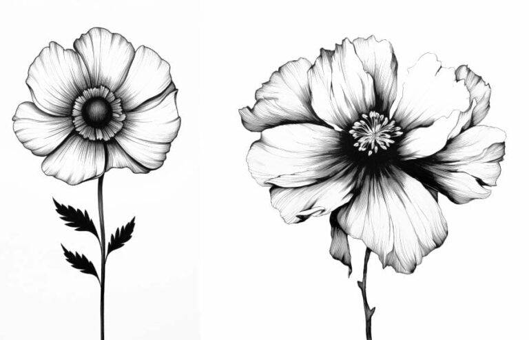 How to Draw a Flower: A Beginner's Guide - Full Bloom Club