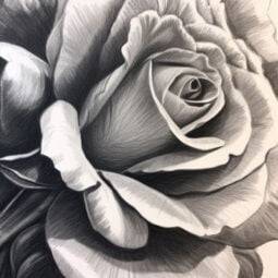 How to Draw a Rose. The Ultimate Guide and 27 Beautiful Rose Drawing ...
