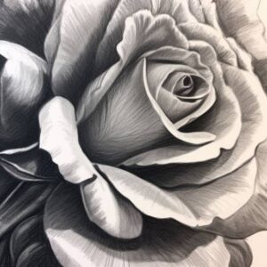 How to Draw a Rose. The Ultimate Guide and 27 Beautiful Rose Drawing ...