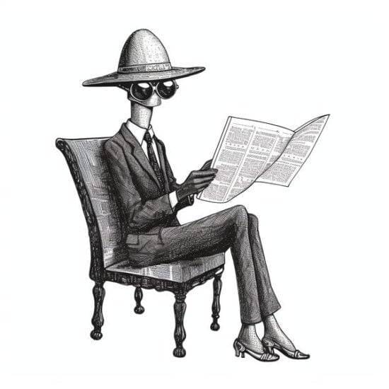 10 Quirky Pen and Ink Victorian Inspired Cartoon Drawings - Full Bloom Club