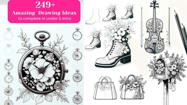 Ultimate How to Guide to Cute Drawings and 138 Ideas for It - Full Bloom Club