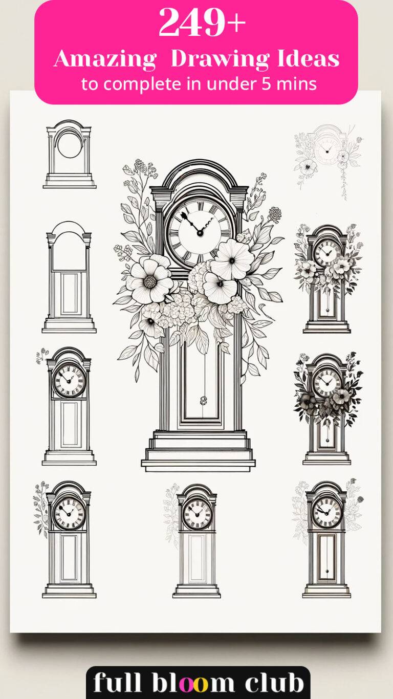 249 Simple Drawings in Under 5 Minutes that Look Amazing