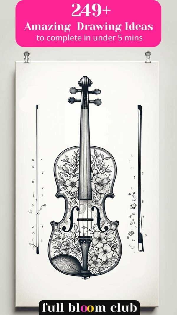 249 Simple Drawings in Under 5 Minutes that Look Amazing