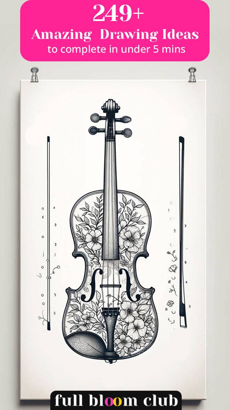 249 Simple Drawings in Under 5 Minutes that Look Amazing