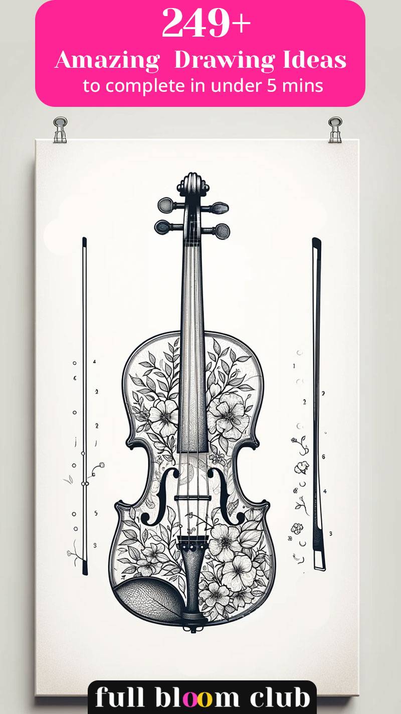 249 Simple Drawings in Under 5 Minutes that Look Amazing