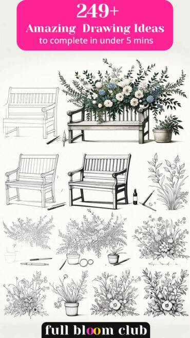 249 Simple Drawings in Under 5 Minutes that Look Amazing