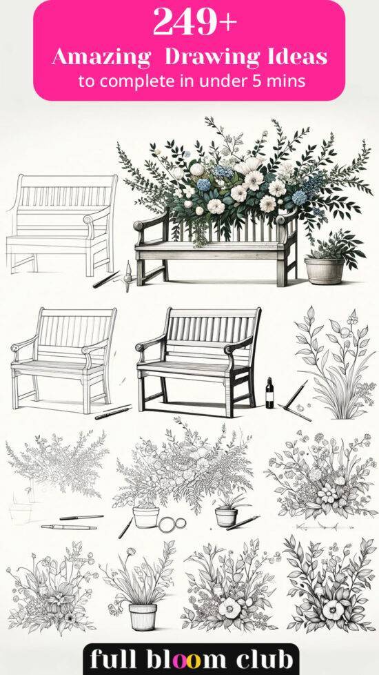 249 Simple Drawings in Under 5 Minutes that Look Amazing