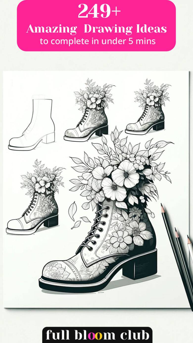 249 Simple Drawings in Under 5 Minutes that Look Amazing