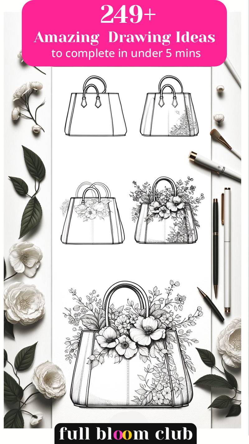 249 Simple Drawings in Under 5 Minutes that Look Amazing