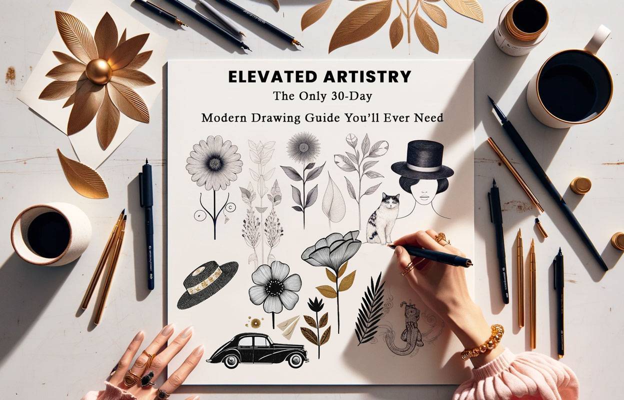 Modern Drawing Mastery - Full Bloom Club