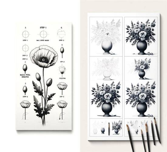 Modern Drawing Mastery - Full Bloom Club