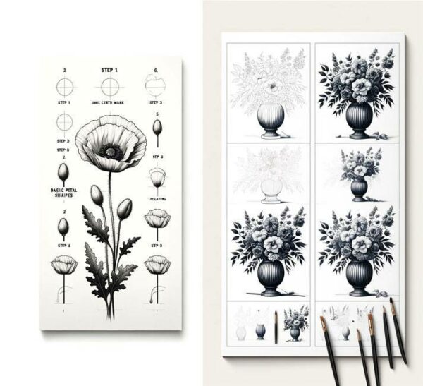 Modern Drawing Mastery - Full Bloom Club