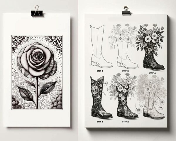 Modern Drawing Mastery - Full Bloom Club