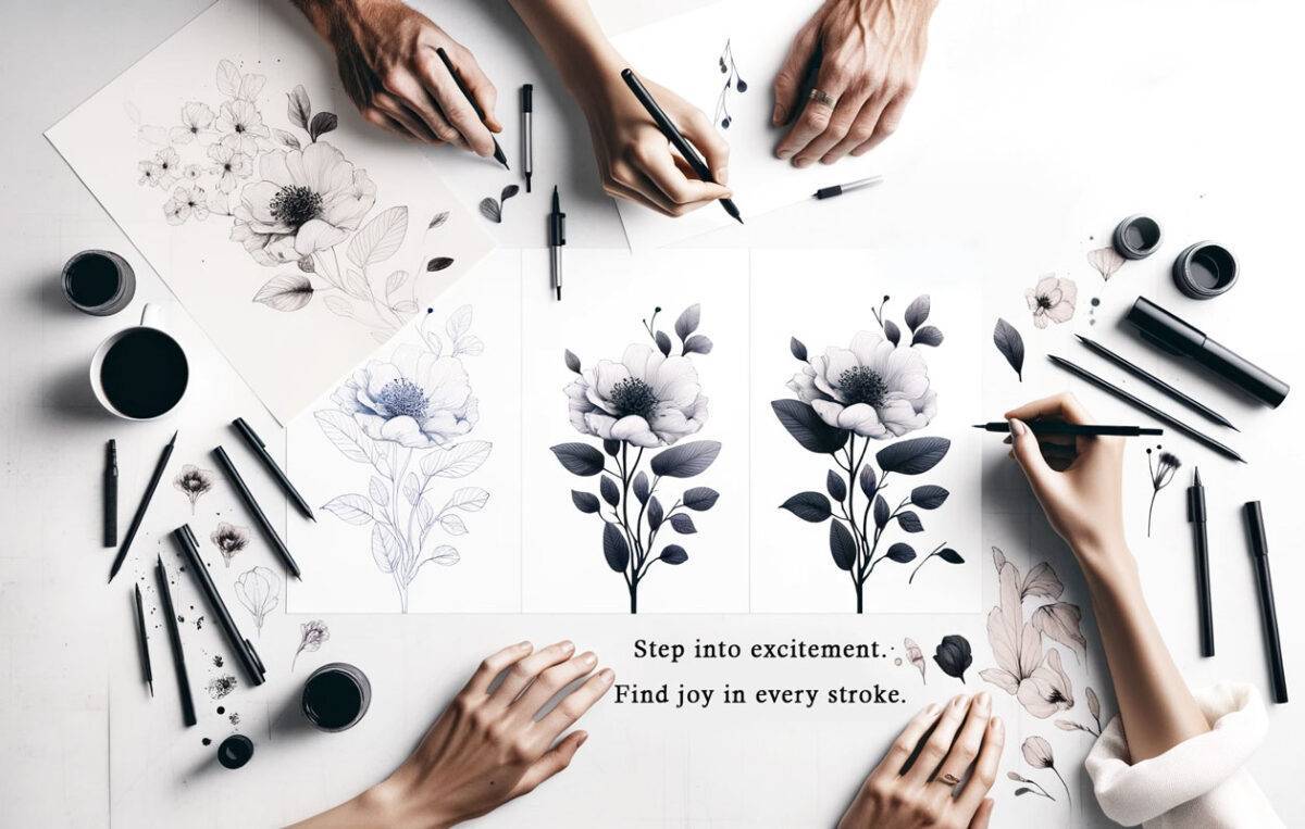 Modern Drawing Mastery - Full Bloom Club