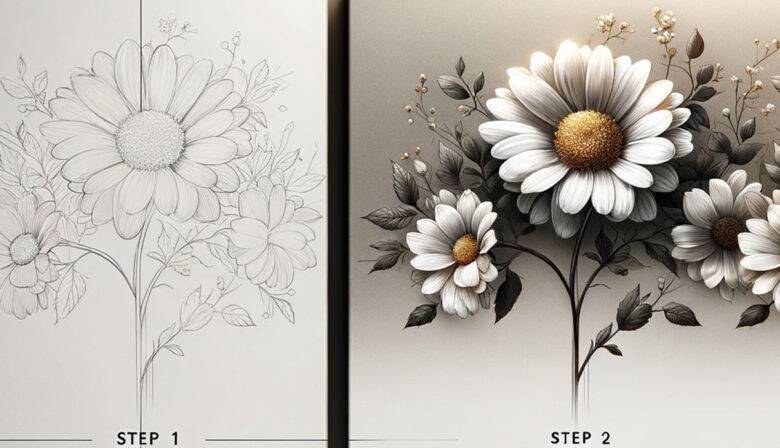 The Ultimate Step-by-Step Flower Guide with 96 Drawing Ideas Full Bloom ...