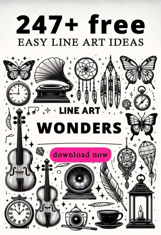 Mastering the Basics of Line Art: Essential Tips for Beginners & 247 ...
