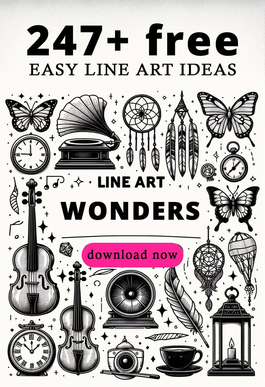 Mastering the Basics of Line Art: Essential Tips for Beginners & 247 ...