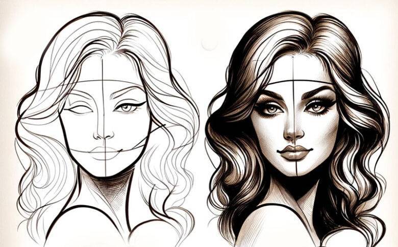 30 Days of Faces: Step by Step Portrait Drawings & Inspirational Ideas ...