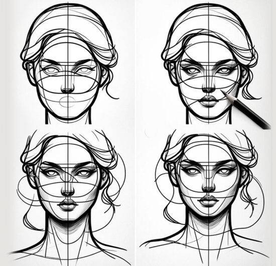 30 Days of Faces: Step by Step Portrait Drawings & Inspirational Ideas ...