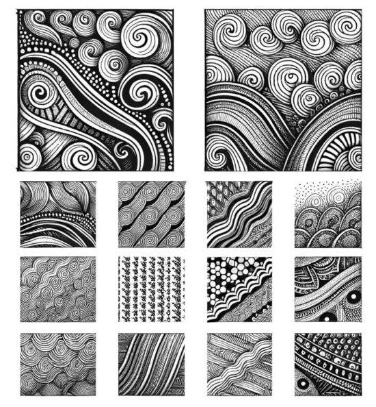 Unlock Inner Peace: 38 Easy Zen Doodle Patterns for Beginners - Full ...