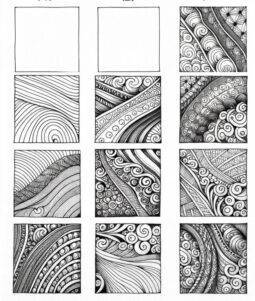 Unlock Inner Peace: 38 Easy Zen Doodle Patterns for Beginners - Full ...