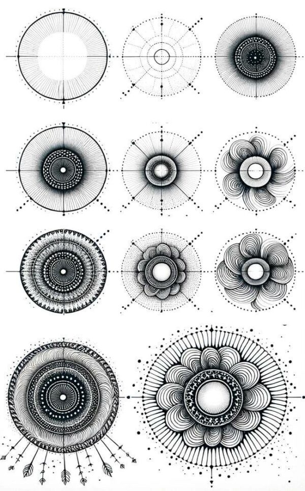 Unlock Inner Peace: 38 Easy Zen Doodle Patterns for Beginners - Full ...