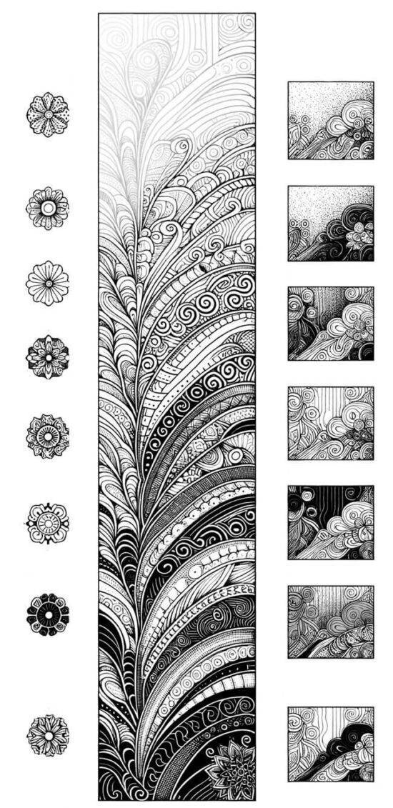 Unlock Inner Peace: 38 Easy Zen Doodle Patterns for Beginners - Full ...
