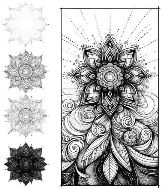 Unlock Inner Peace: 38 Easy Zen Doodle Patterns for Beginners - Full ...