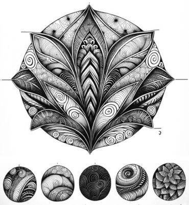 Unlock Inner Peace: 38 Easy Zen Doodle Patterns for Beginners - Full ...