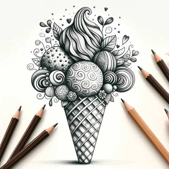 Mastering Pencil Drawing of Food: Sketchbook to Feast Secrets