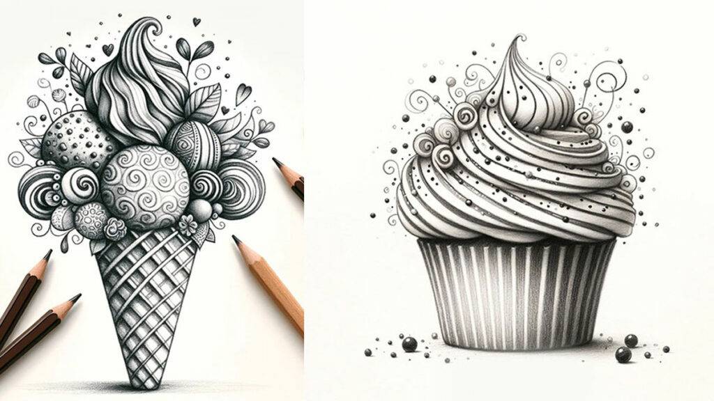 Mastering Pencil Drawing of Food: Sketchbook to Feast Secrets