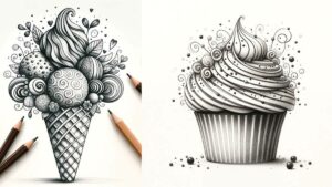 Mastering Pencil Drawing of Food: Sketchbook to Feast Secrets